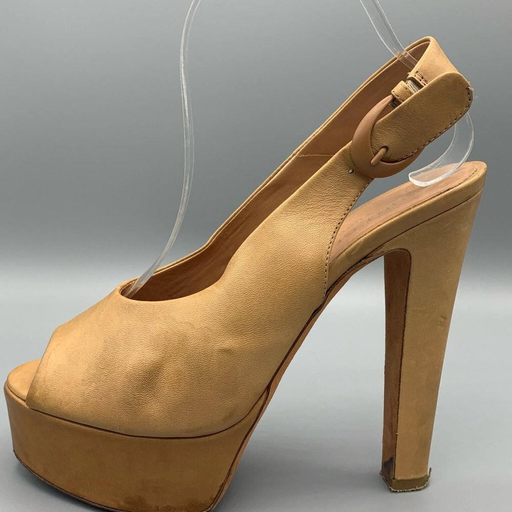 Kurt Geiger Beige Platforms In Leather (37) - Fl-Sh-0… - Gem